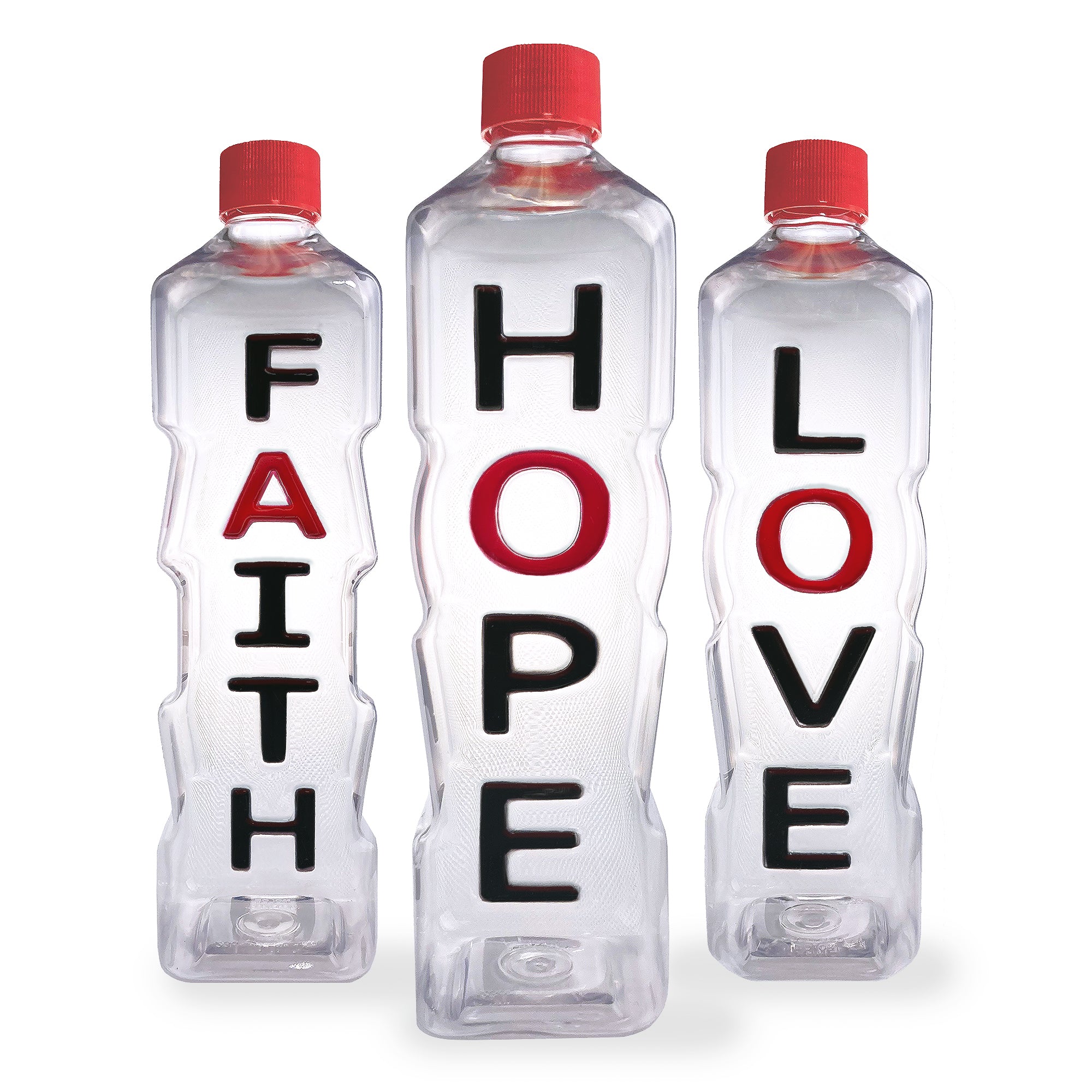 Faith Hope Love | Affirmation Bottles & Products - by Molor – Faith ...