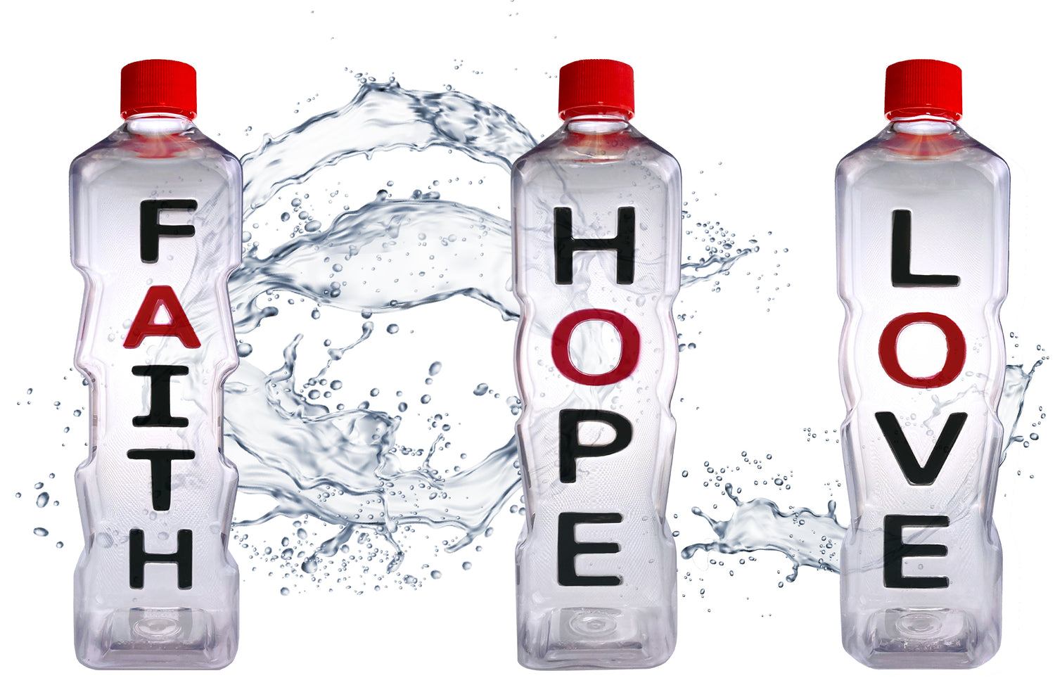 Faith Hope Love | Affirmation Bottles & Products - by Molor – Faith ...